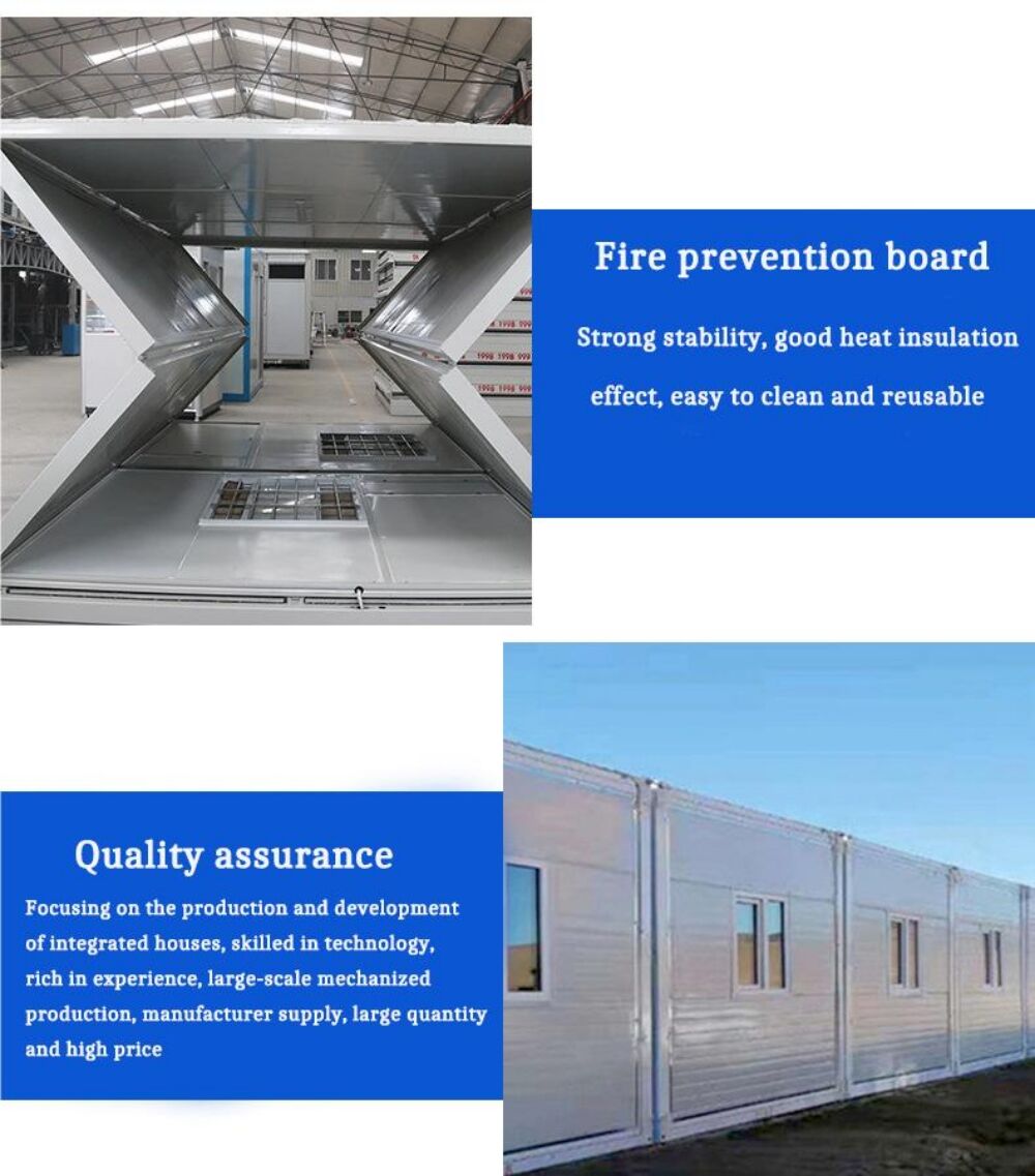 Folding House Container Home Foldable Prefabricated Folding Container ...