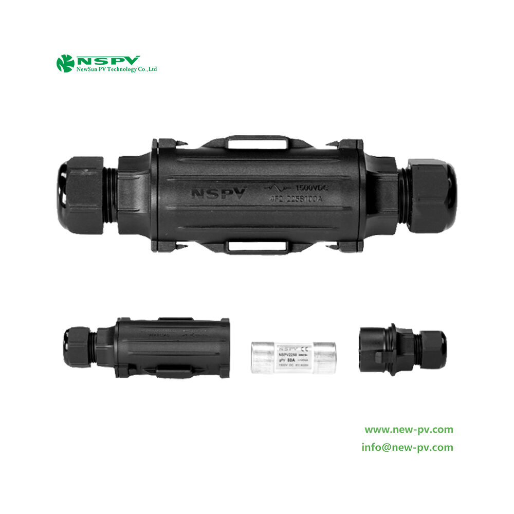 New Arrivals High Current Solar Fuse Connector Max.100a Fuse Holder For ...