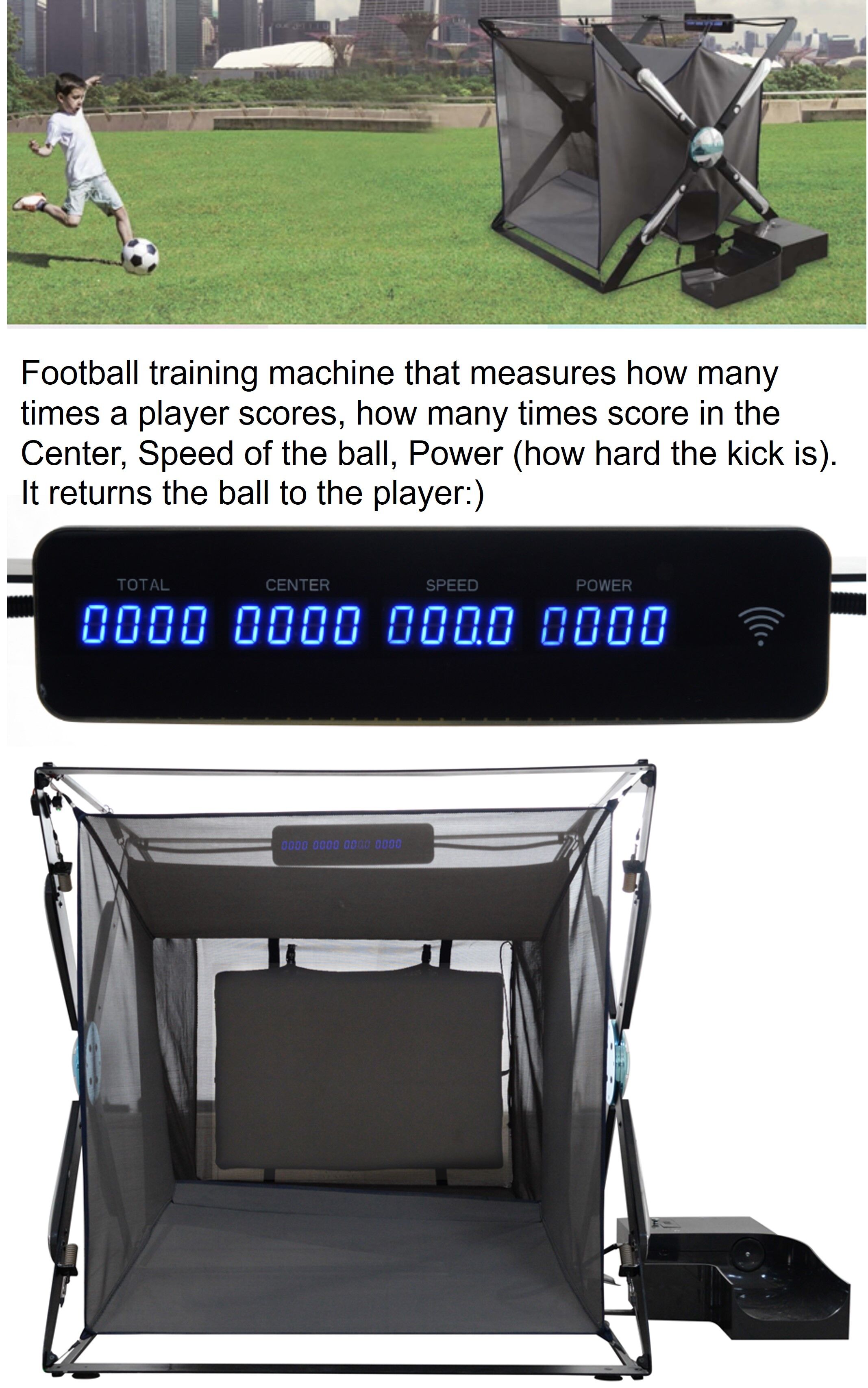 Creative Machine Football Entertainment Automatic Ball Thrower Indoor ...