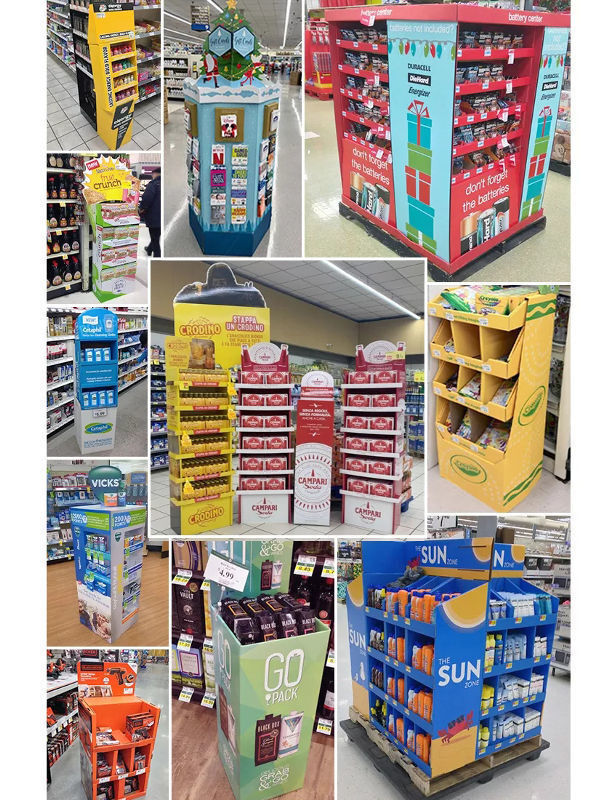 Buy Wholesale China Pop Display Stand Cardboard Bounce Up Fast Assembly ...