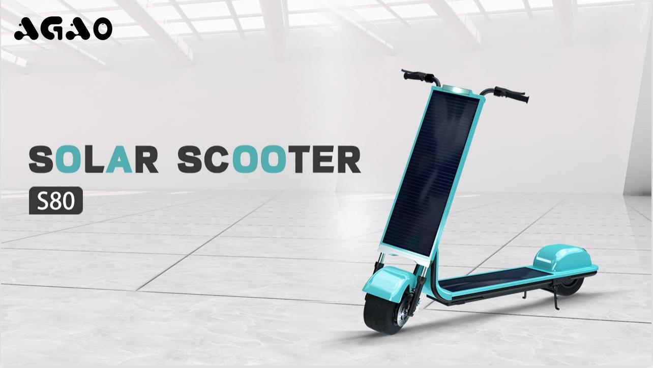 Buy Wholesale China Solar Electric Scooter Solar Powered Energy ...
