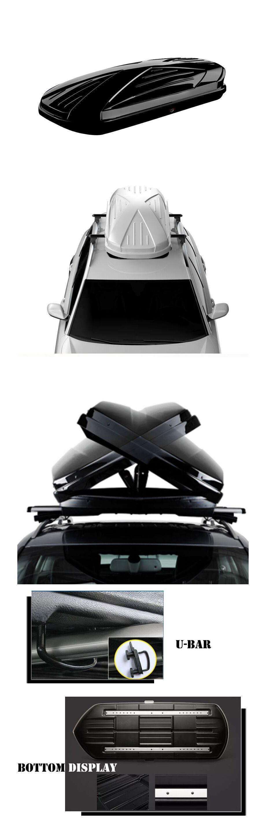 Wholesale Uv Protection Shelf Roof Rack Car Roof Boxes Abs Different ...