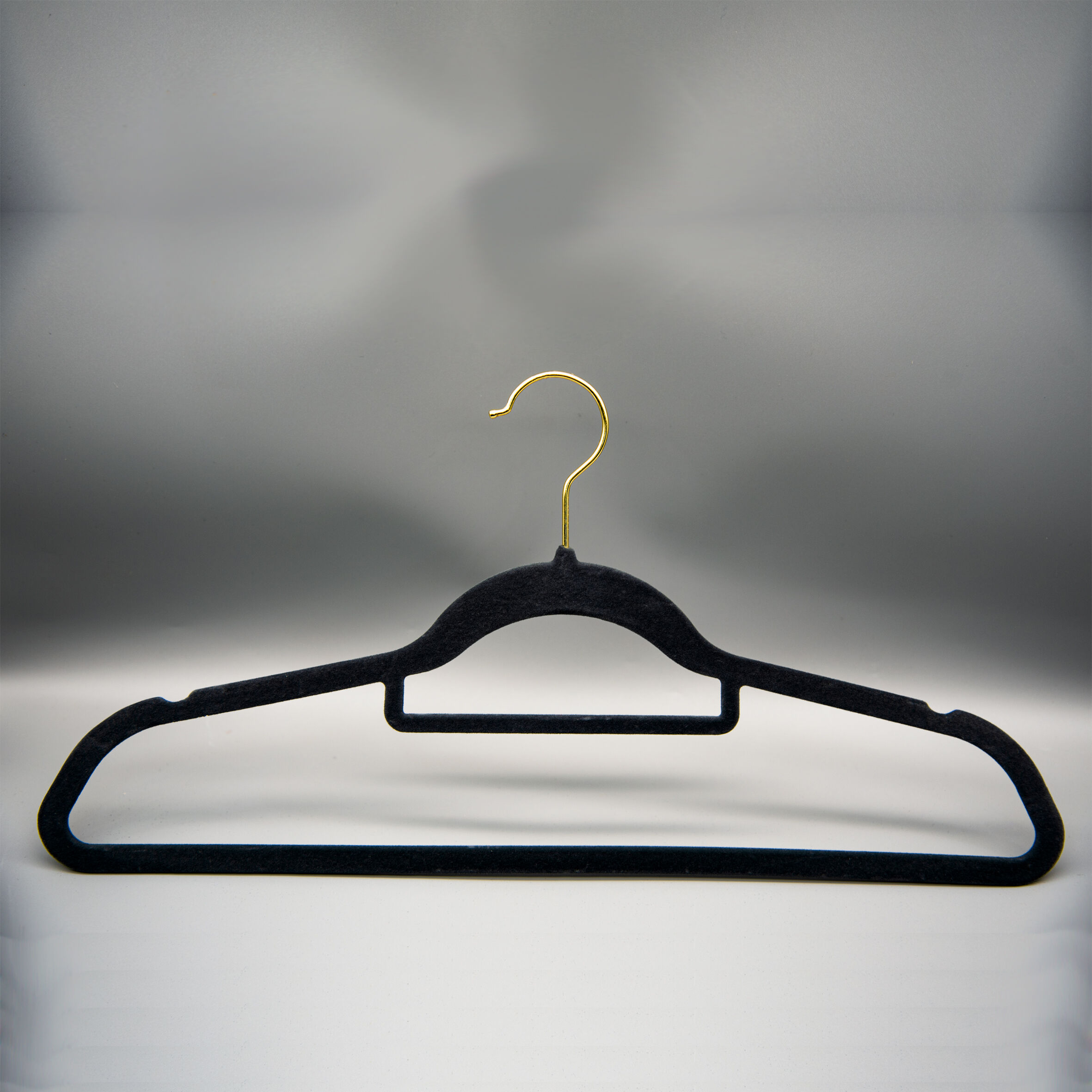 Buy Wholesale China Fashion Black Velvet Hanger Non Slip Cloth Hangers ...