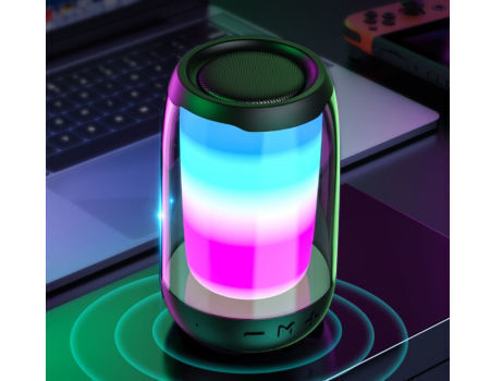 Tws Led Light Wireless Portable Speaker Mini Portable Bluetooth Speaker ...