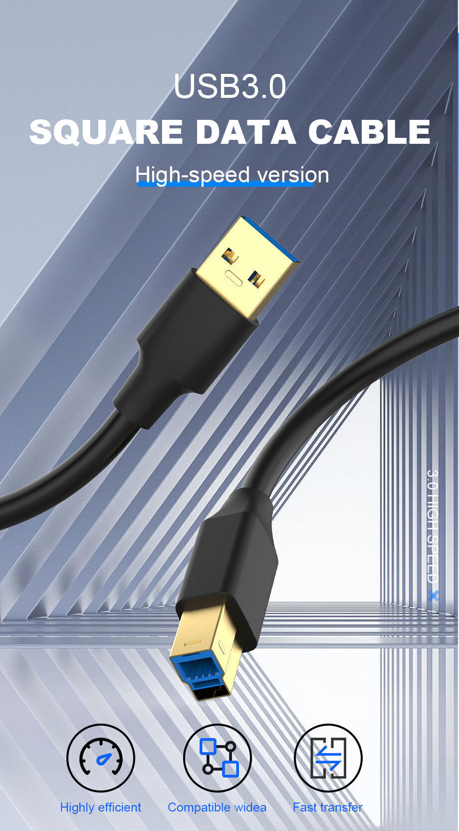 Buy Wholesale China Beastmaster Usb 3.0 A Male Am To Usb 3.0 B Type ...