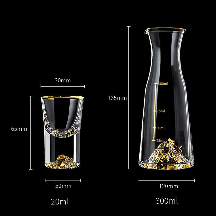 Factory Price Jinshan Wine Divider Household Wine Set Glass Measuring ...