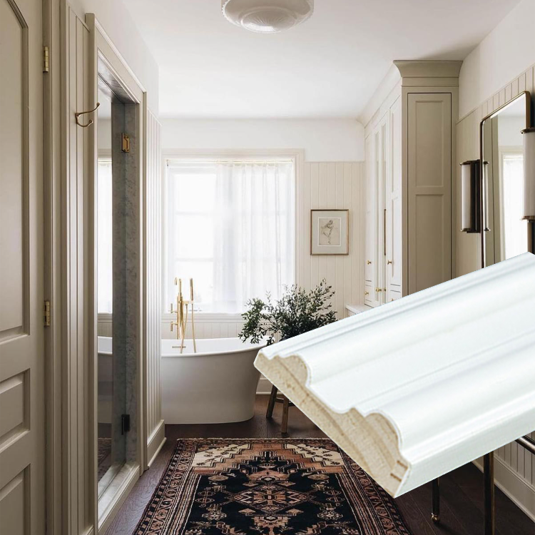 Buy Wholesale China Wooden Primed Molding Home Decorations Crown ...