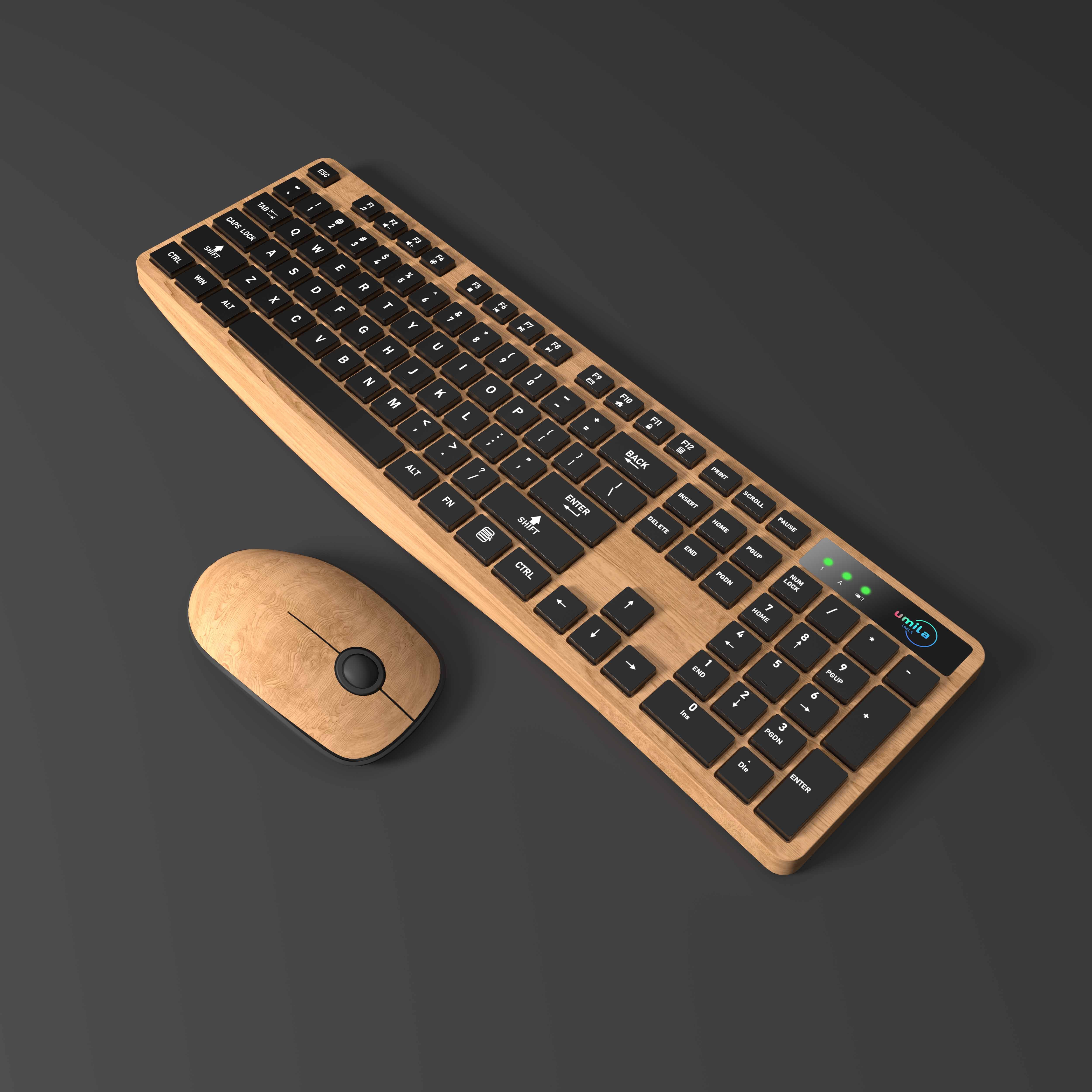 Buy Wholesale China Umila Wholesale Luxury Computer Keyboard Mouse Set ...