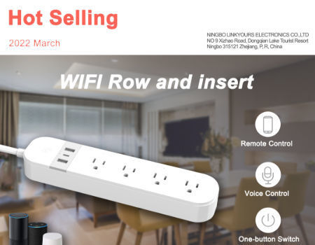 Fcc Us Tuya Matter Smart Wifi Power Strip Socket - Expore China ...