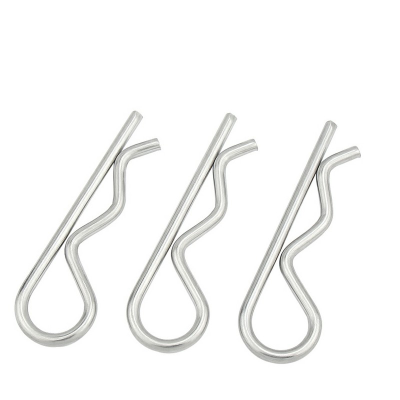 Stainless Steel Heavy Duty R Clips Pins Spring Retaining Wire Hair Pins ...