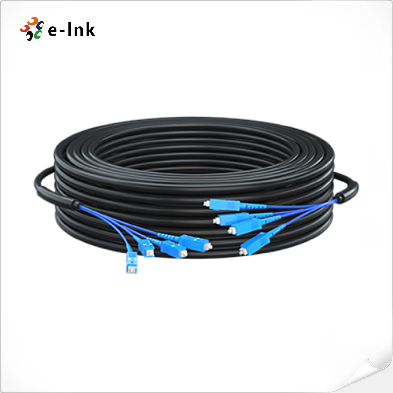 Buy Wholesale China Outdoor Armored 4 Cores Single Mode Fiber Patch ...