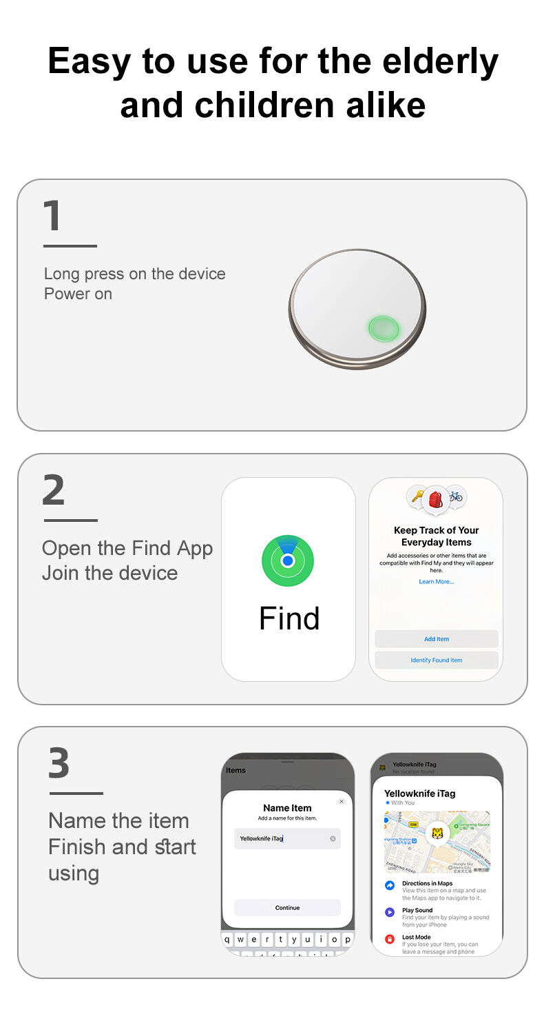Buy Wholesale China Find My Mfi Tracker Airtag Air Tag Vehicle Child ...