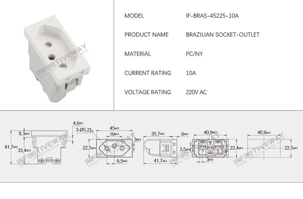 Buy Wholesale China Ac Power Socket Swiss Socket Three Round Hole Card ...