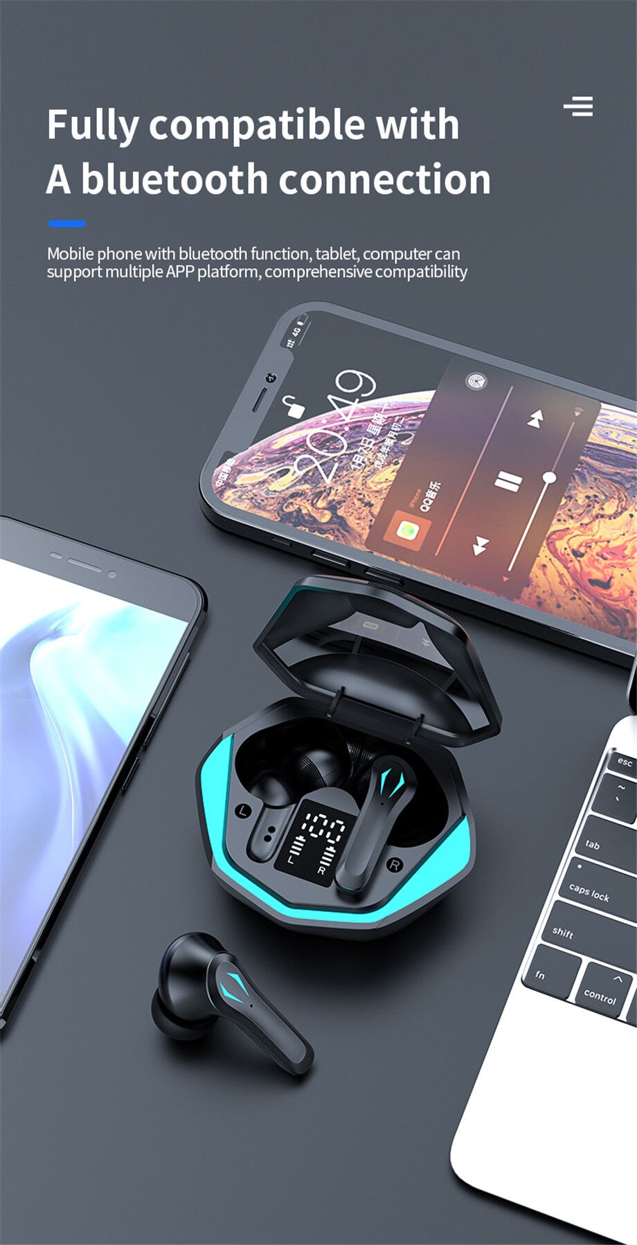 Buy Wholesale China Yk42 Gaming Earbuds Low Latency Tws Bluetooth ...