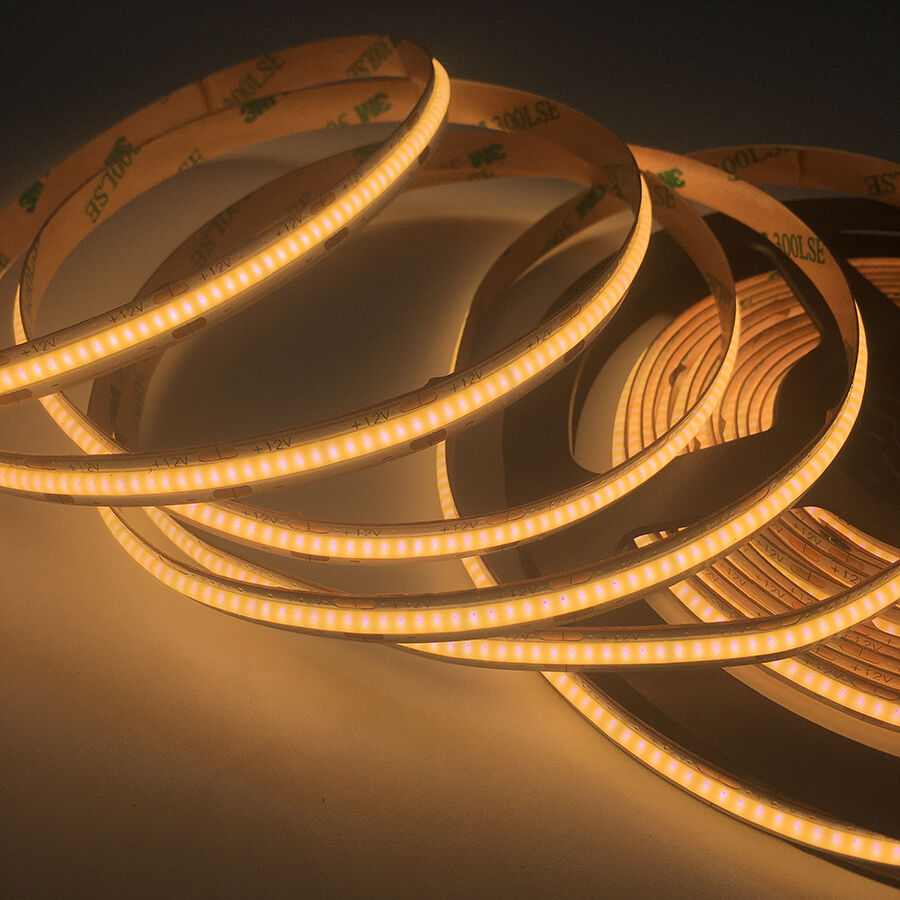 Buy Wholesale China Led Cob Strip Light 24v 12v 3000k Rgbw Fcob Tiras ...