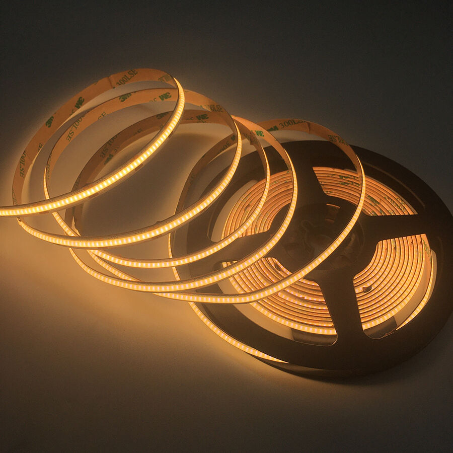 Buy Wholesale China Led Cob Strip Light 24v 12v 3000k Rgbw Fcob Tiras ...