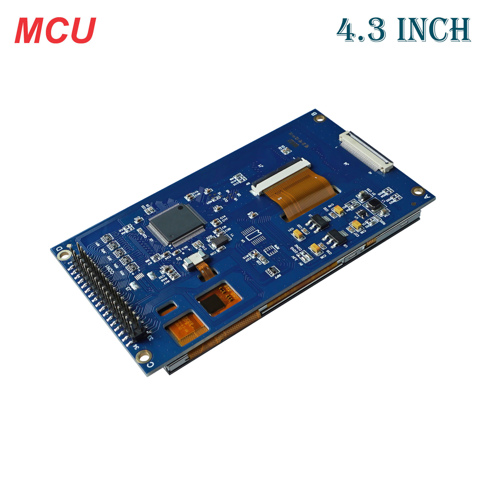 Buy Wholesale China 4.3 Inch Tft Lcd Display With Pcba And Touch Panel ...