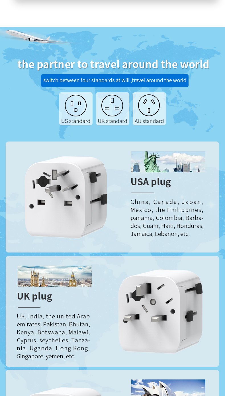Buy Wholesale China Worldplug Wholesale B2b Usb Charger Travel Plug Pd ...
