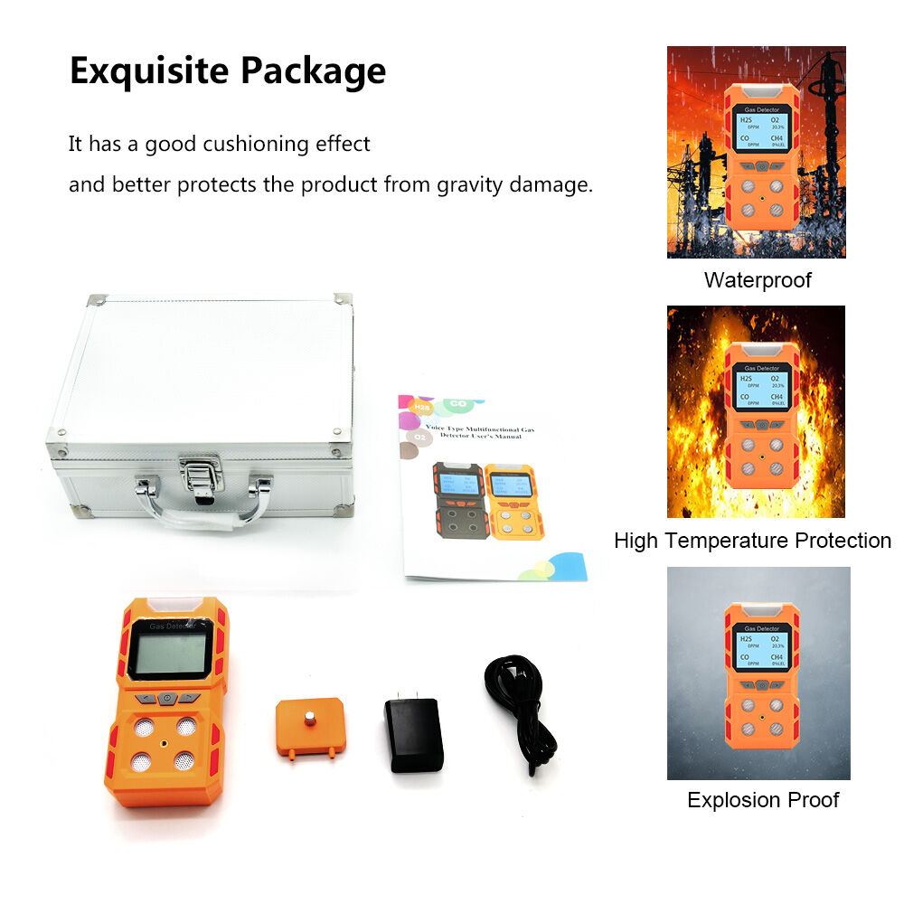 Buy Wholesale China Industrial Toxic Gas Detector 4 In 1 Portable Multi