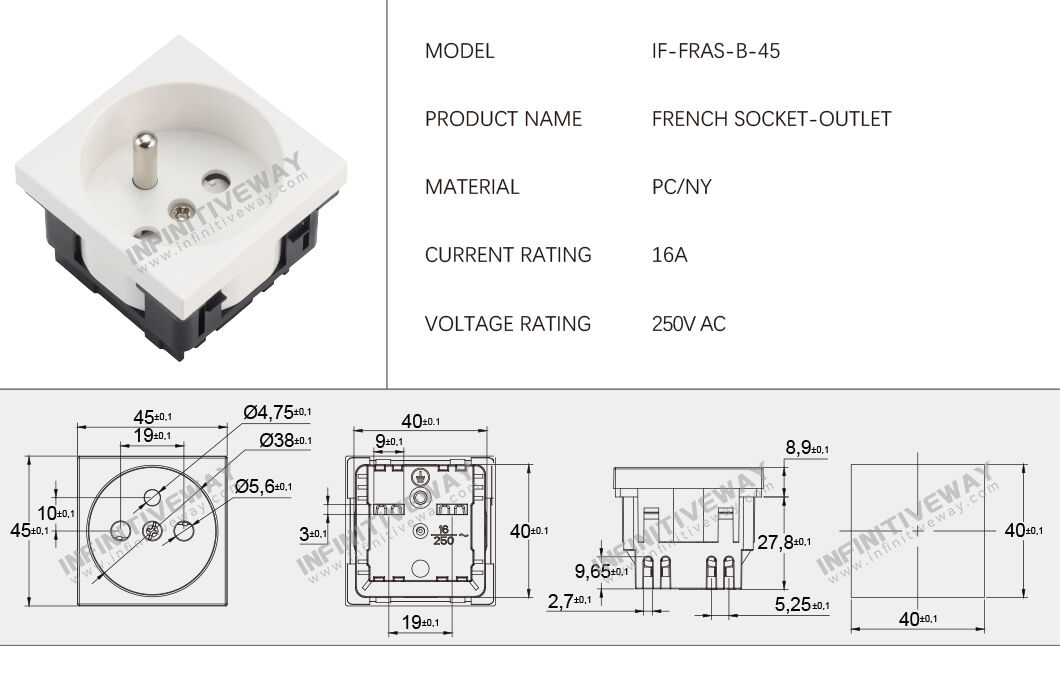 Buy Wholesale China Industrial Socket French 16a Function Key Three ...