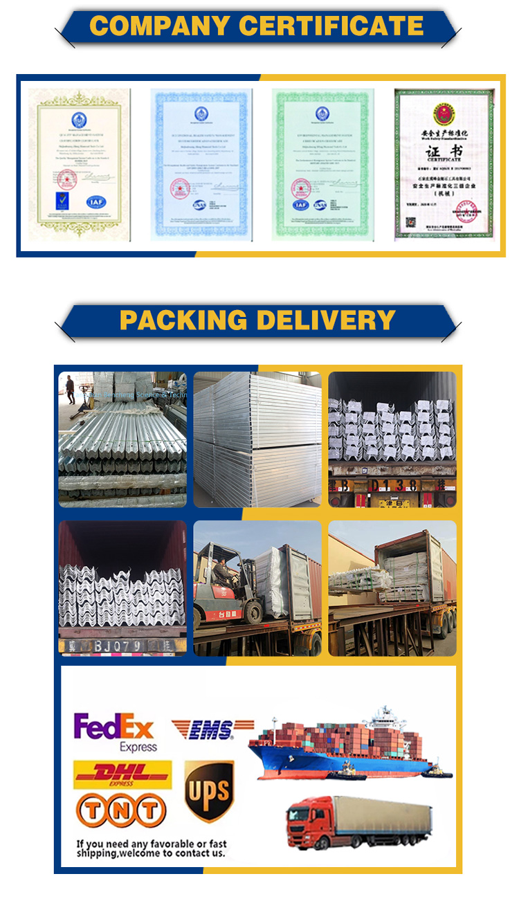 Buy Wholesale China Safety Metal Beam Crash Barrier With End External ...