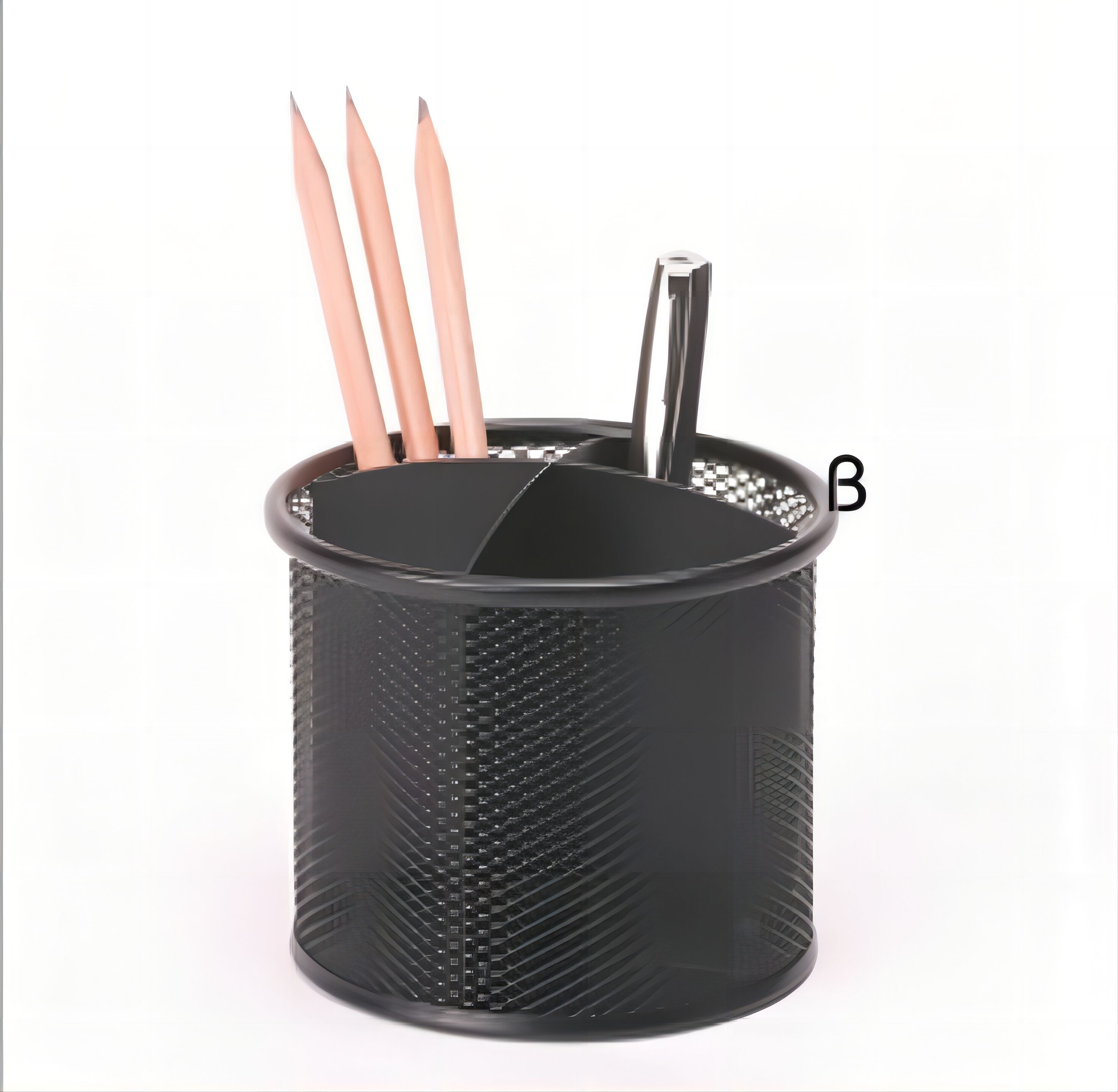 Buy Wholesale China Creative Art Pen Holder Mesh Pencil Holder Metal ...