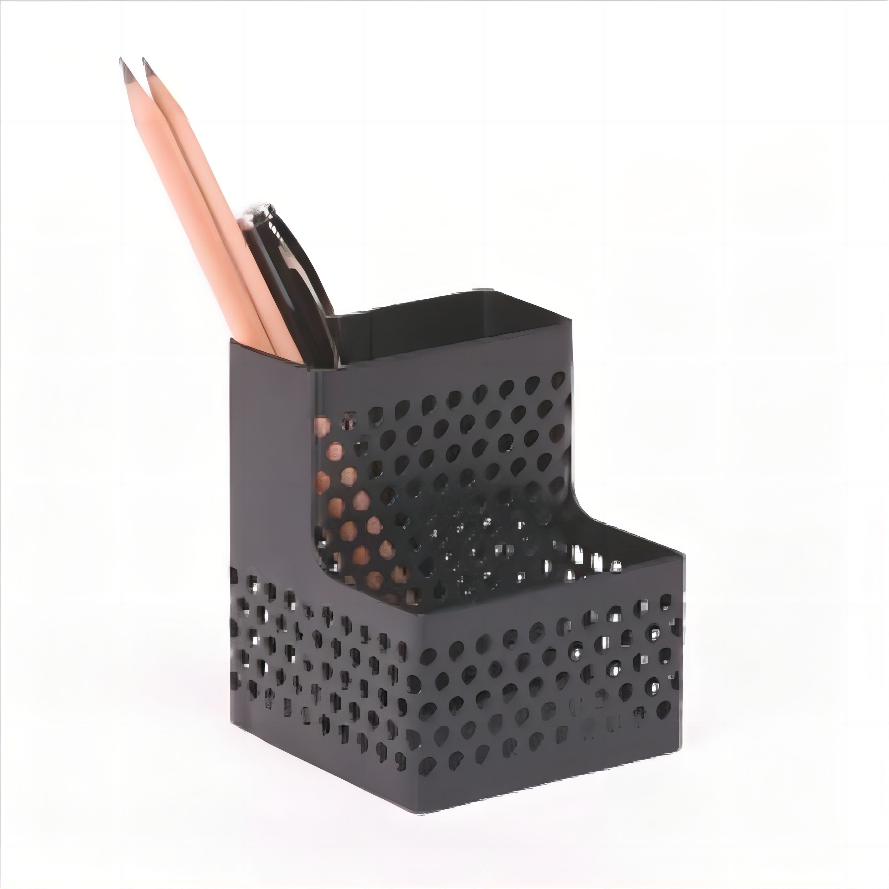 Buy Wholesale China Creative Art Pen Holder Mesh Pencil Holder Metal ...