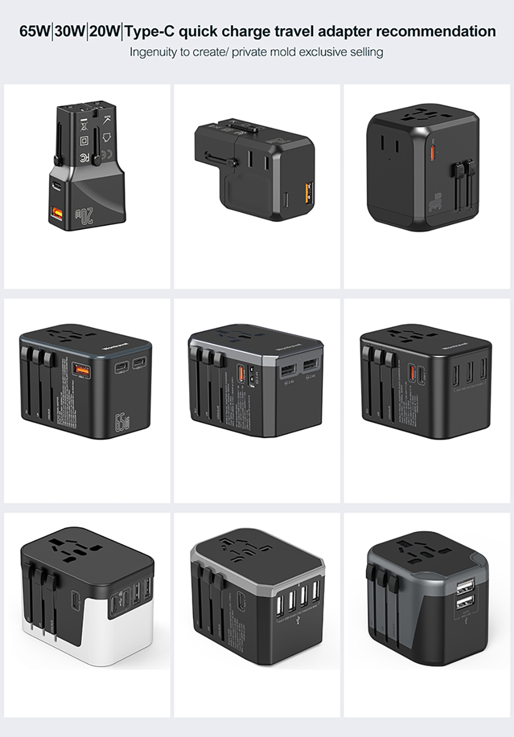 Buy Wholesale China Multi Uk Us Au Eu Plug Oem Ce Rohs Certified 4 Usb ...