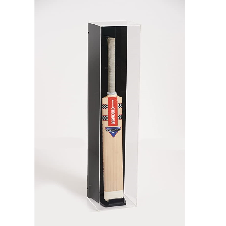 Acrylic Cricket Bat Showcase Hot Selling Custom Acrylic Display Case ...