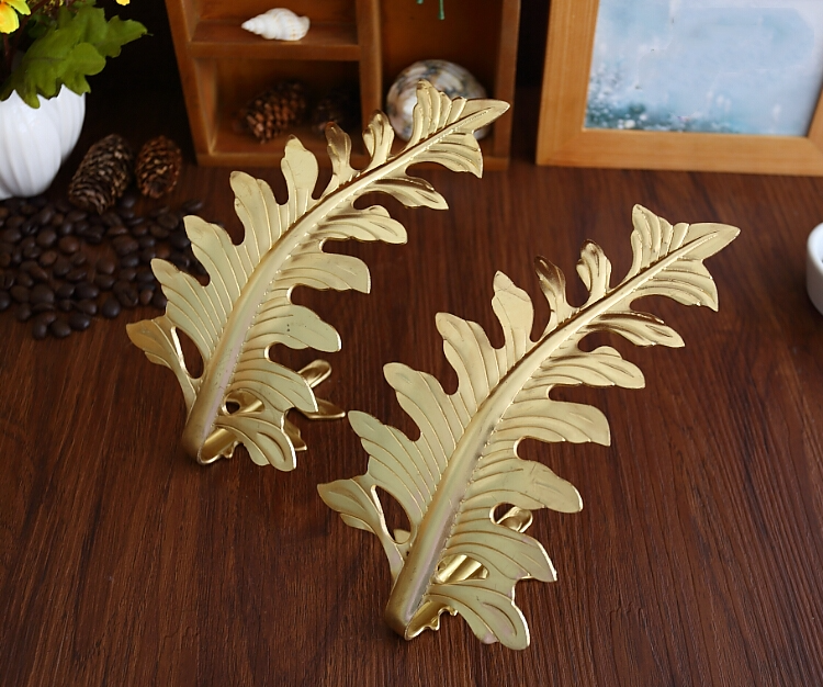 Buy China Wholesale American Style Alloy Leaf Shaped Hanging Curtain Drapery Holdback Hook ...