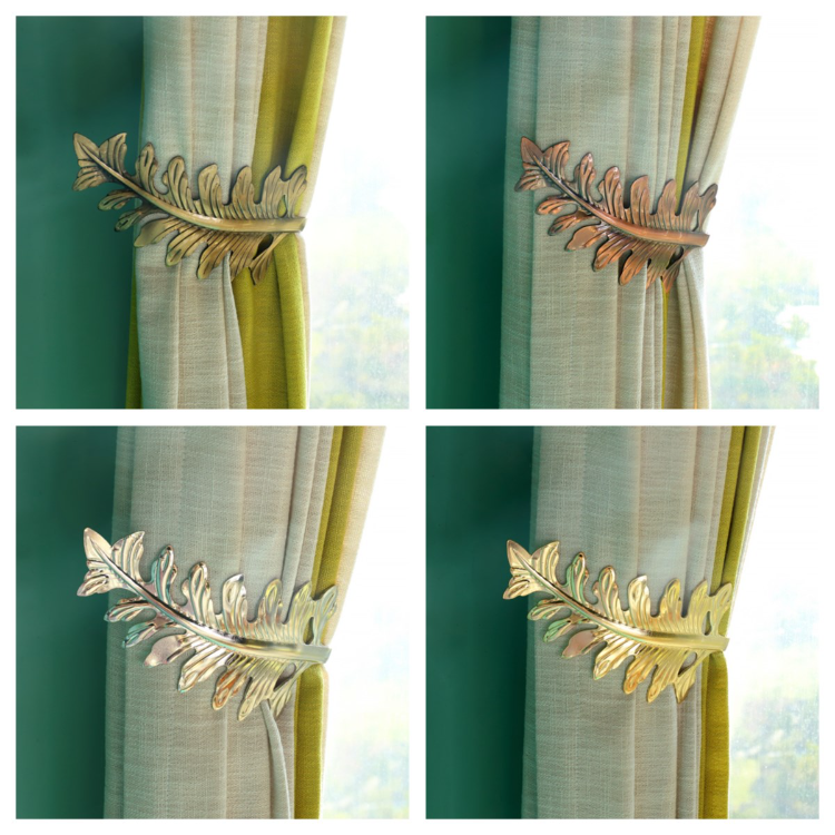Buy China Wholesale American Style Alloy Leaf Shaped Hanging Curtain ...