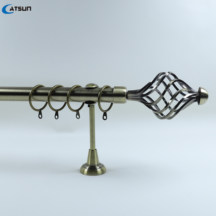 Bulk Buy China Wholesale Hot Selling Roman Custom Long Pole And Rails ...