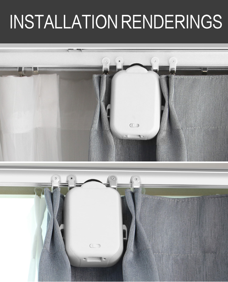 Buy Wholesale China Tuya Wifi Smart Curtain Machine Supports Alexa ...