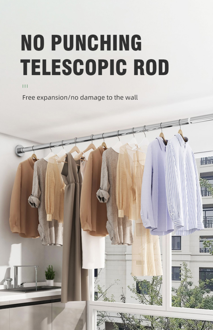 Retractable Perforation-free Assembled Adjustable Short Black Iron Pipe ...