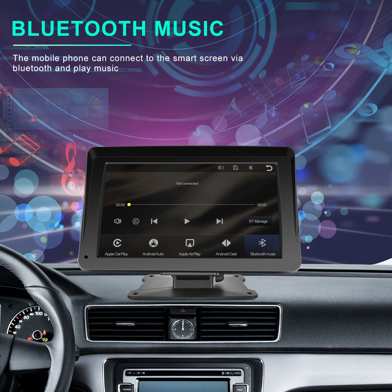 Bulk Buy China Wholesale Podofo Portable Wireless Carplay Screen ...