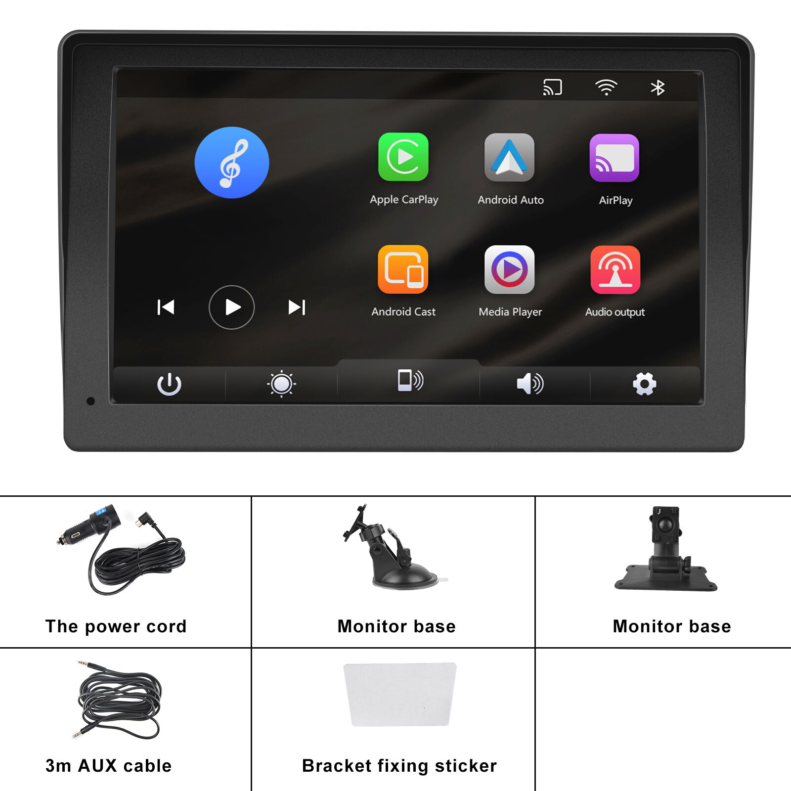 Bulk Buy China Wholesale Podofo Portable Wireless Carplay Screen ...