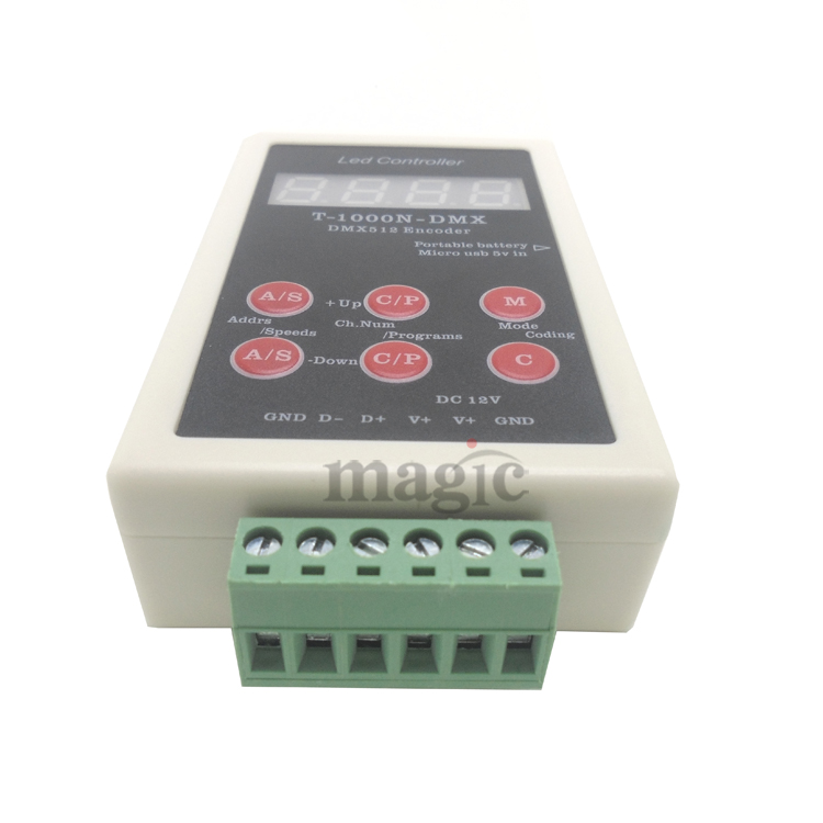 Xb-c100 Dmx 512 Ic Chip Address Code Writer Rgb Rgbw Touch Screen Led ...