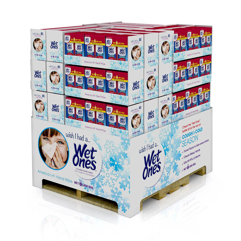 Corrugated Slippers Stackable Display Pdq Shelf Ready Packing Display ...