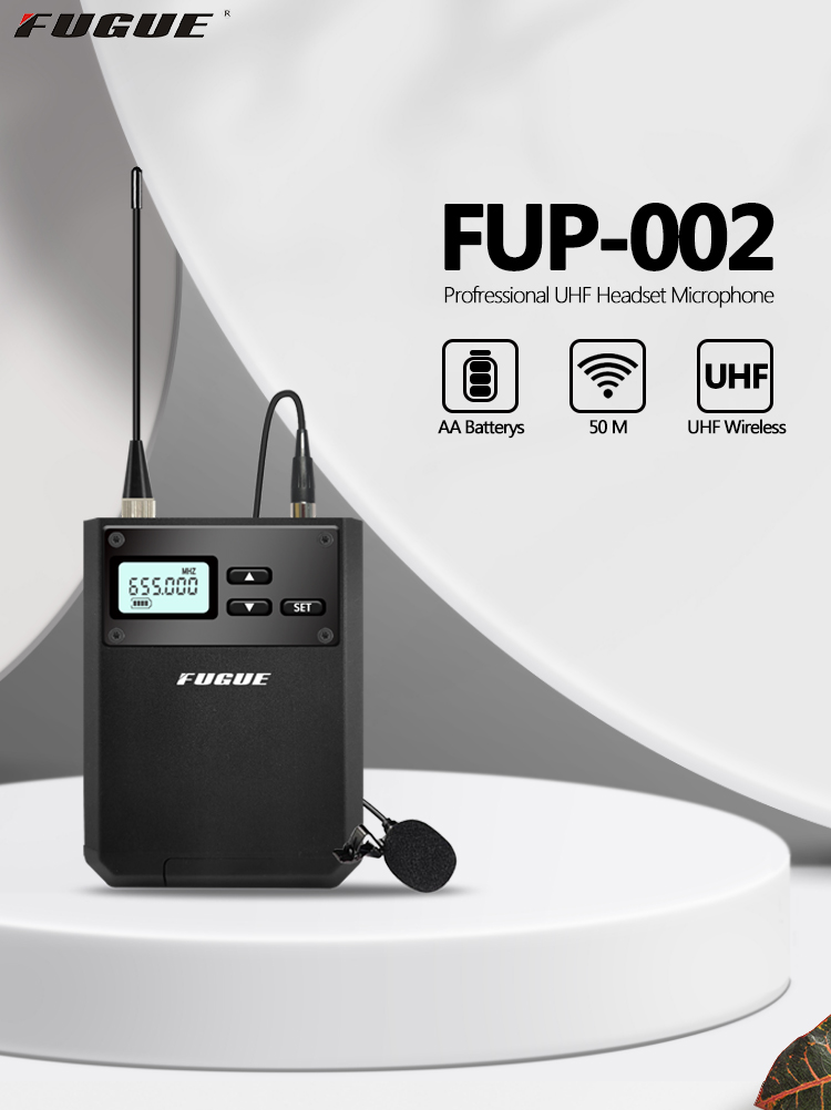 Buy Wholesale China Fup-002 Uhf Wireless Microphone Set With Bodypack ...