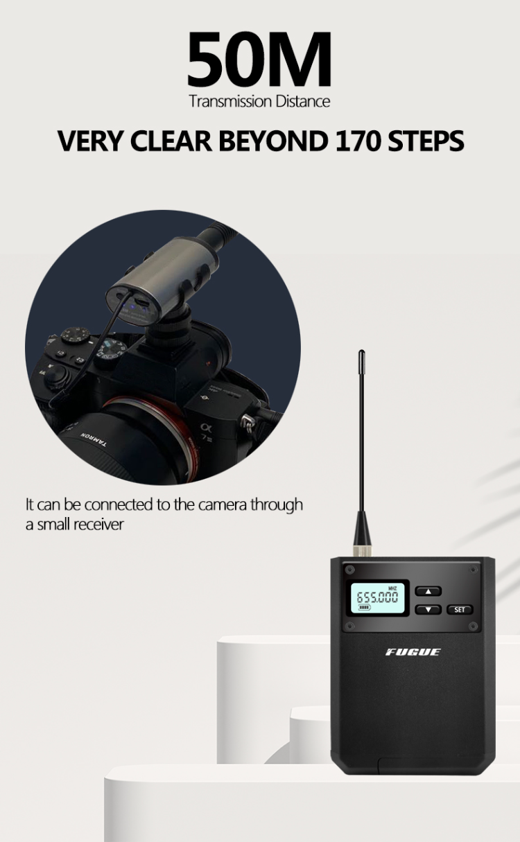 Buy Wholesale China Fup-002 Uhf Wireless Microphone Set With Bodypack ...