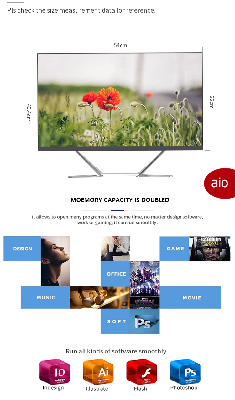 Buy Wholesale China 24 Inch All In One Computer Office For Graphics ...