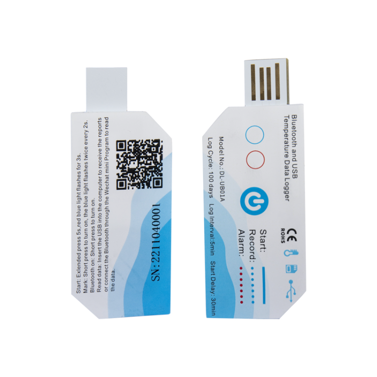 Digital Usb Temperature Humidity Data Logger Built-in Ntc Sensor High Precision Thermometer R ...