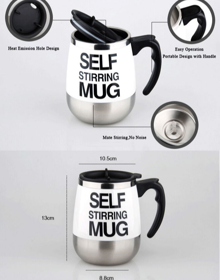 Buy Wholesale China Self Stirring Coffee Cup Self Stirring Mug ...