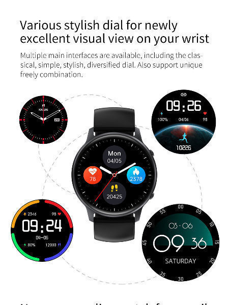 Buy Wholesale China 1.3 Inch Smart Watch Lw99 Waterproof Round Smart ...