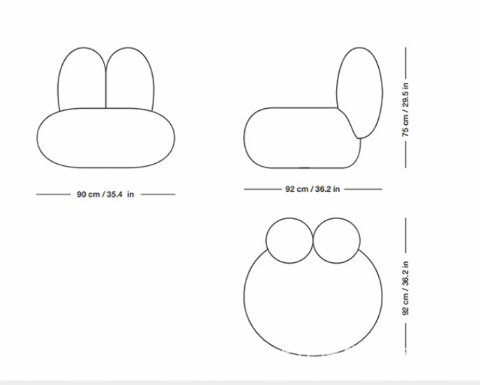 Buy Wholesale China Cute Bunny Lounge Chair Designer Creative Single ...