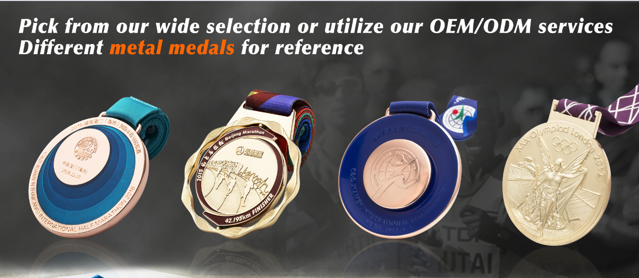 Wholesale Metal Custom Medal Awards For Games Custom Medal Ribbon ...