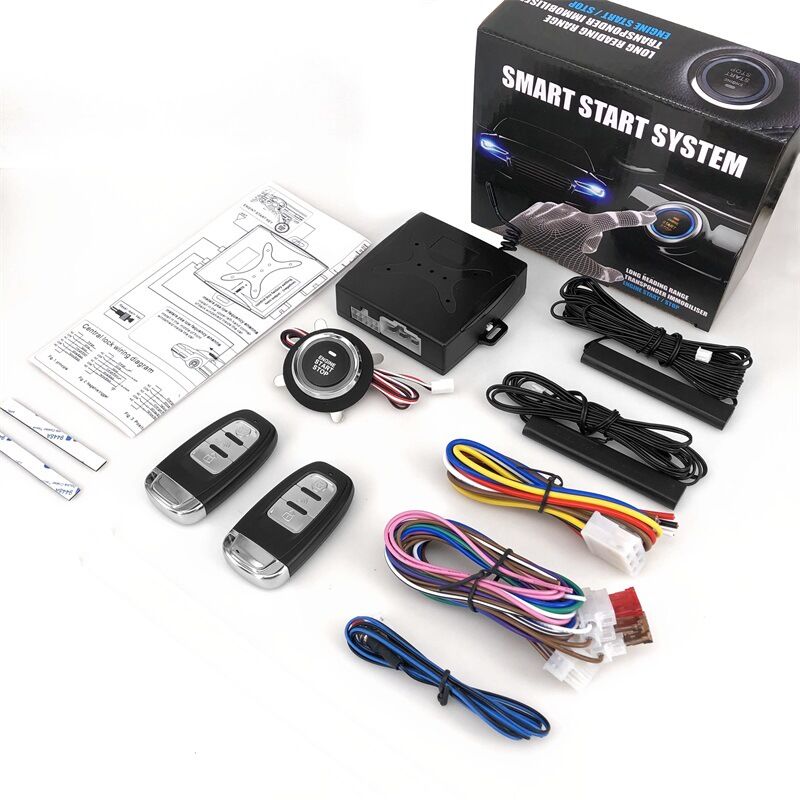 Buy Wholesale China Easy Installation One Way Keyless Remote Start Pke ...