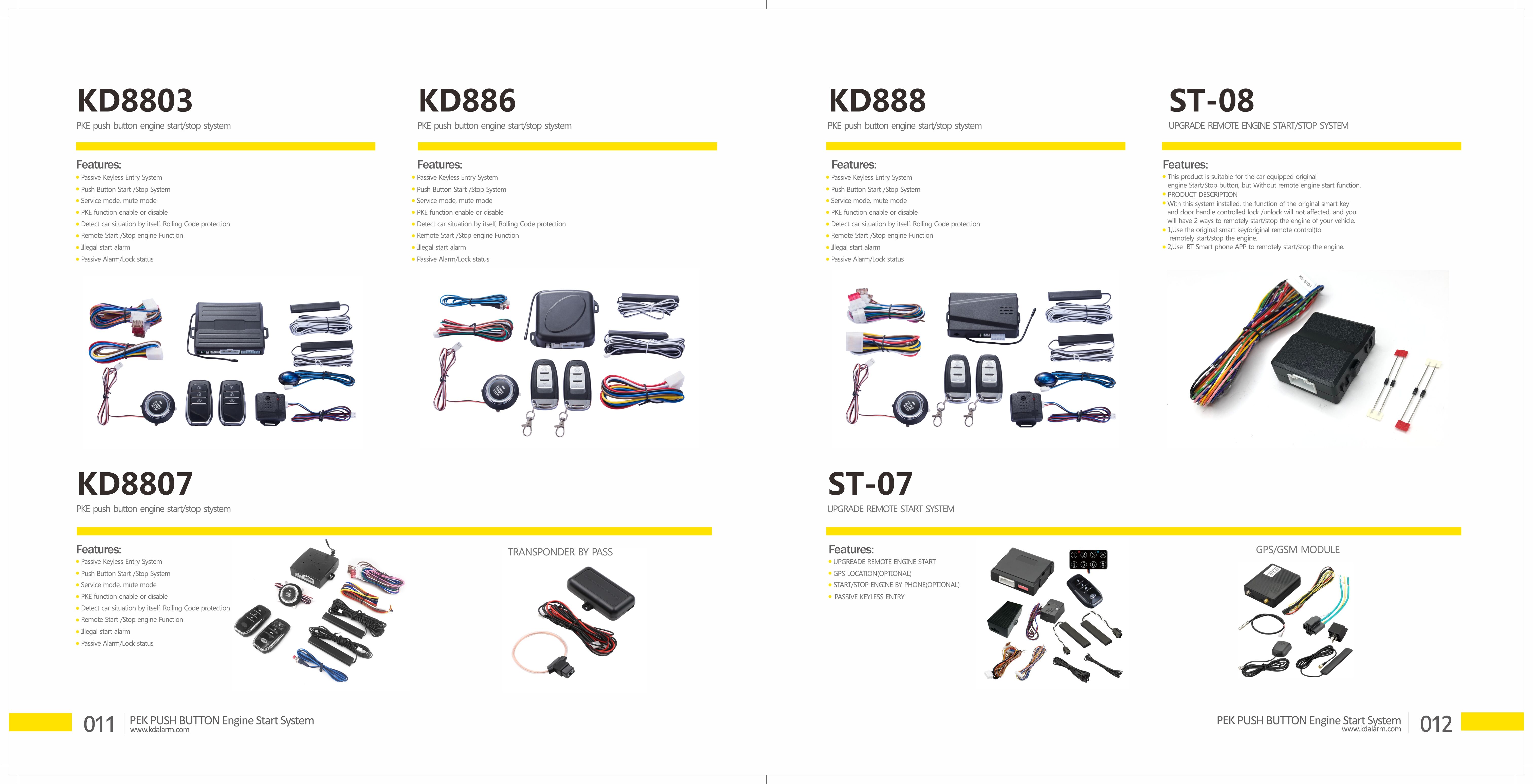 Buy Wholesale China Pke Push Start Button Smart Engine Start Car ...