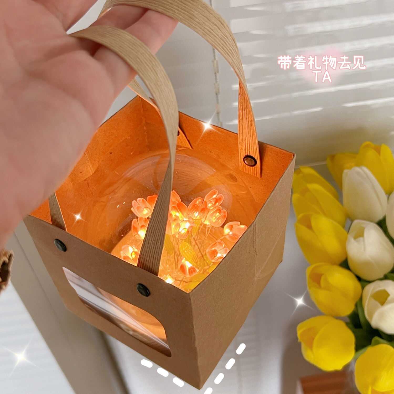 Buy Wholesale China Rechargeable Battery Night Light Tulip Lamp ...