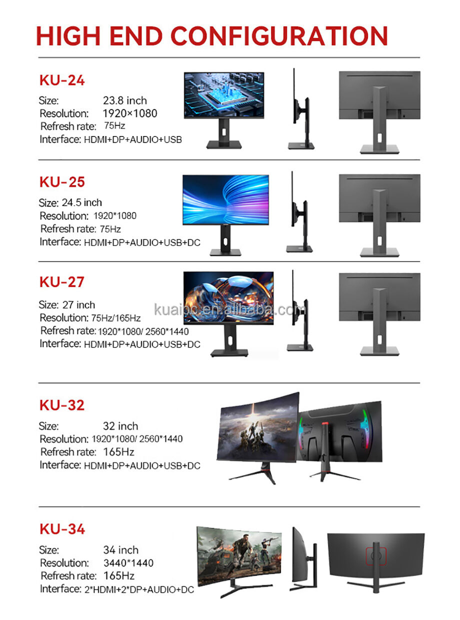 Buy Wholesale China Oem Frameless Flat 27 Inch Fhd 1080p Monitor Gaming ...